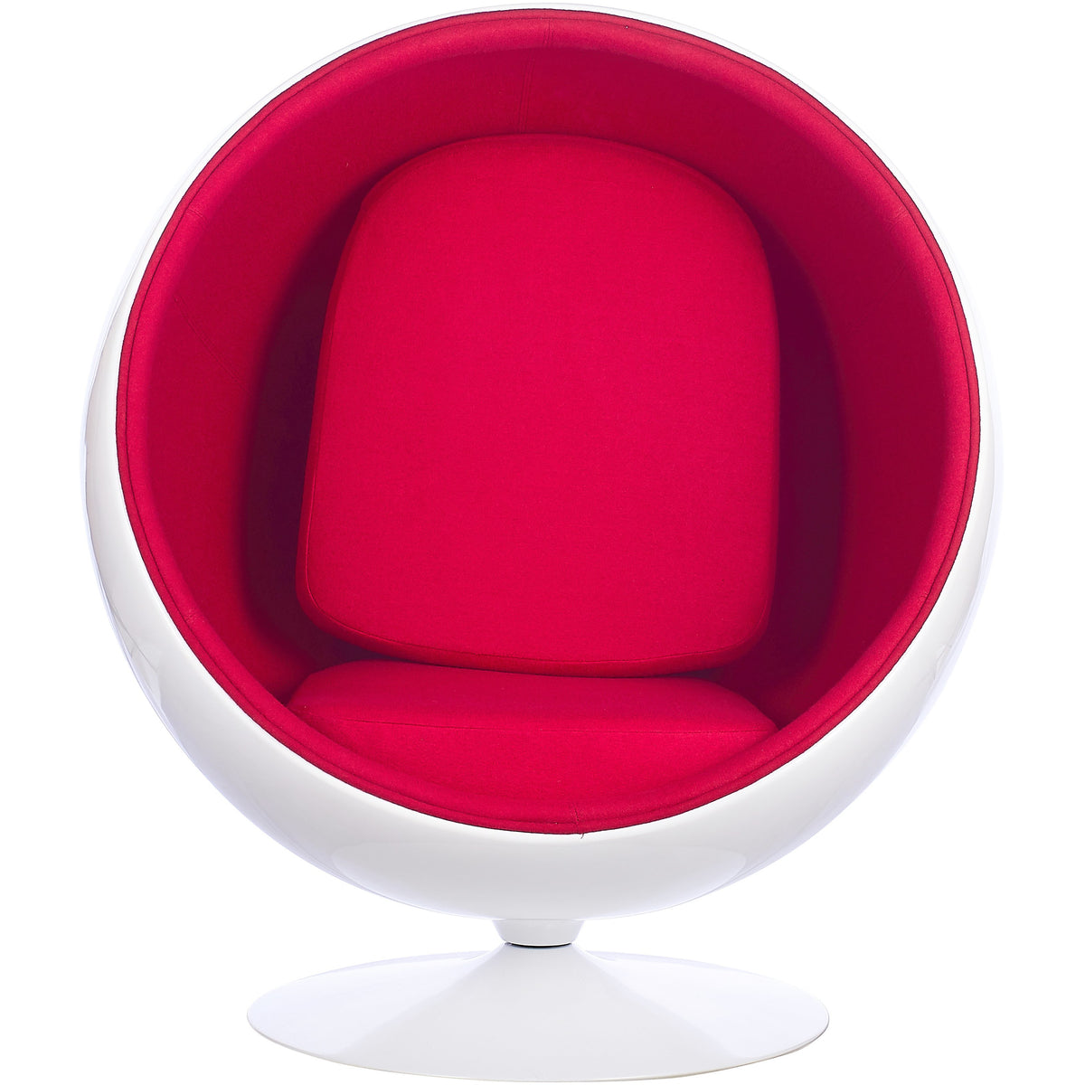 Ball Globe Chair with Cashmere Wool Upholstery – Bubbles and Balls